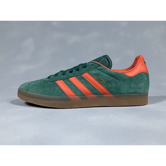 adidas | Shoes | Adidas Originals Gazelle College Green Preloved Red ...